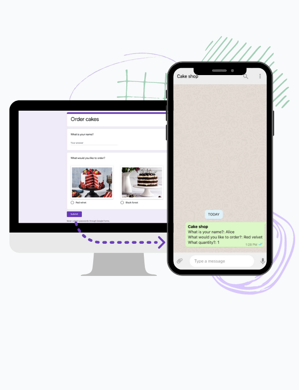 Get Google Form Responses In WhatsApp